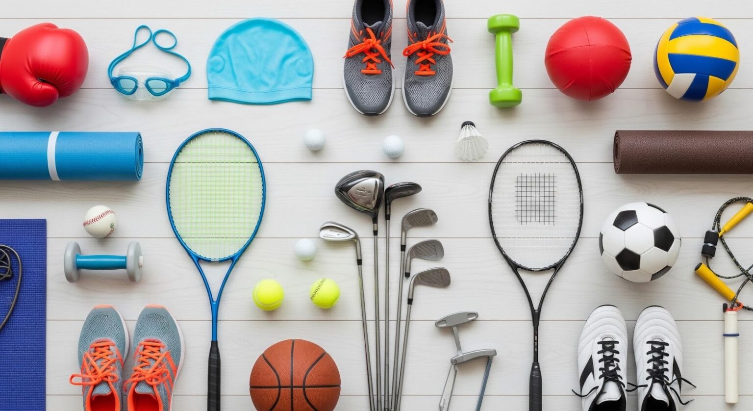 How to Start Building Your Sports Equipment Set - Lotsofpower